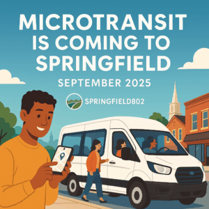 Microtransit In Springfield VT | New Free Transit Service Launching 2025